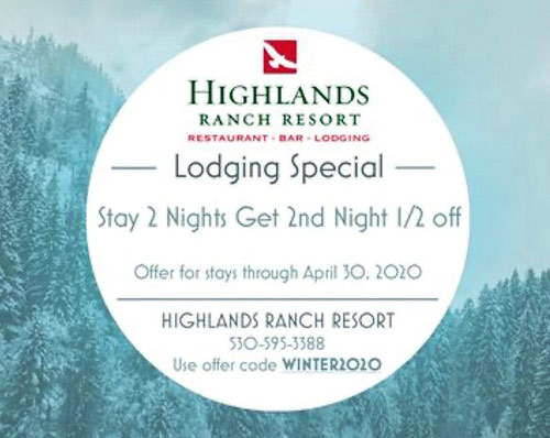 Lassen Volcanic National Park Lodging Specials and Packages – Highlands ...